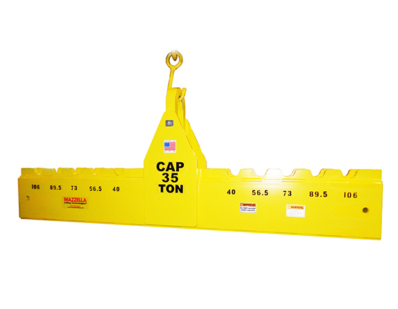 35-Ton Multi-Point Lifting Beam - Mazzella Companies Solutions