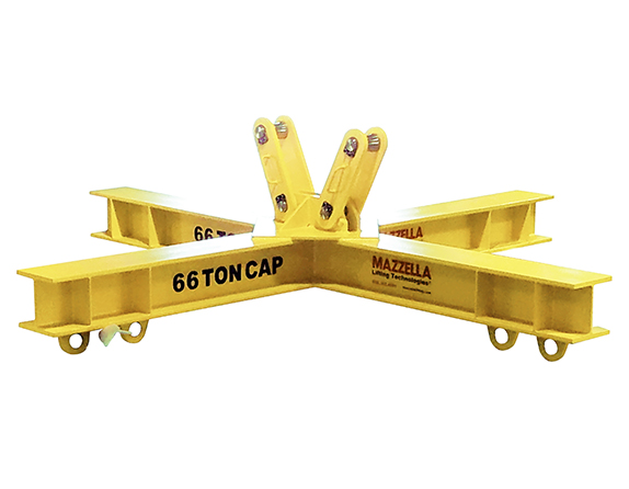 66-Ton Cross Beam Lifter - Mazzella Companies Solutions