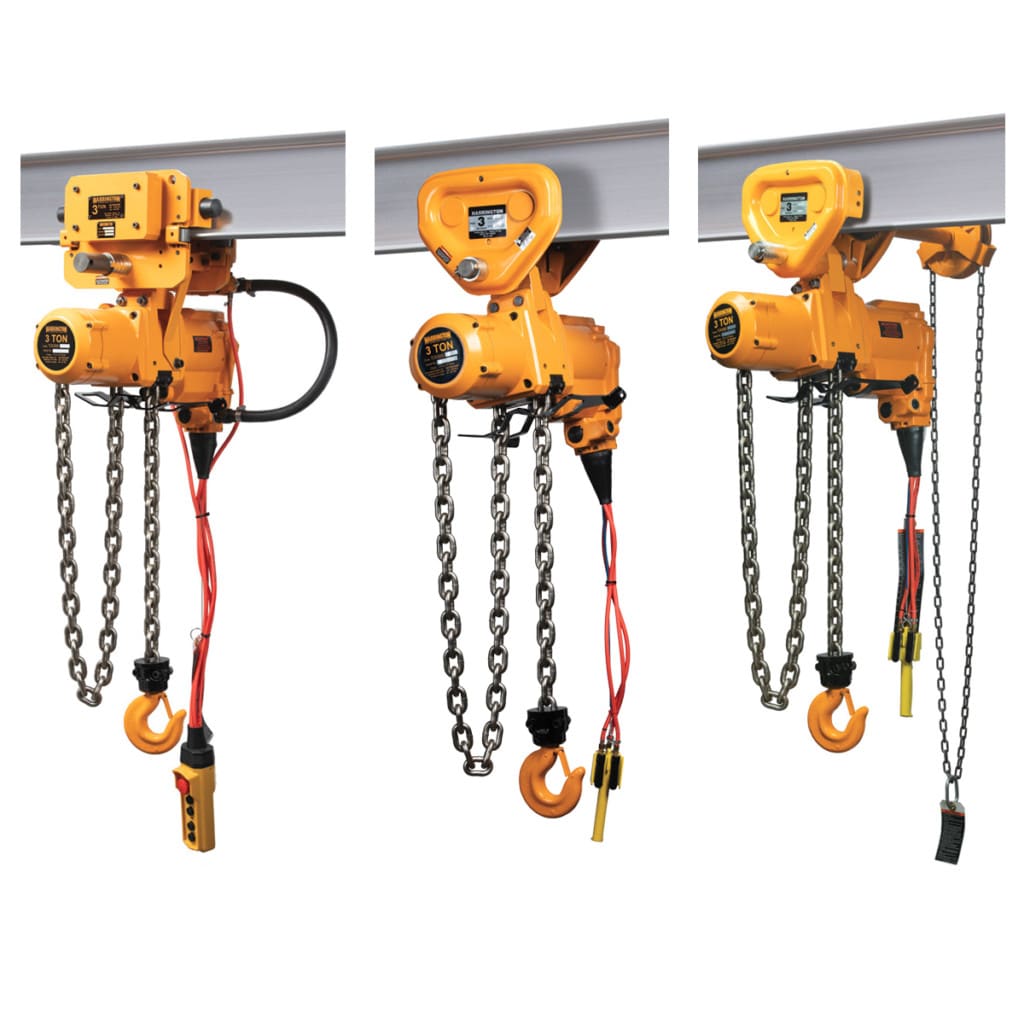 Harrington TCK Air Powered Hoist - Mazzella Companies Solutions