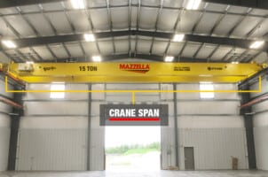 How to Measure for an Overhead Crane's Span and Runway Length