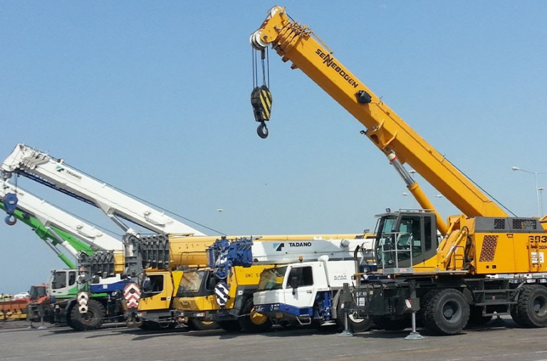 What are the Different Types of Cranes Used for Construction?