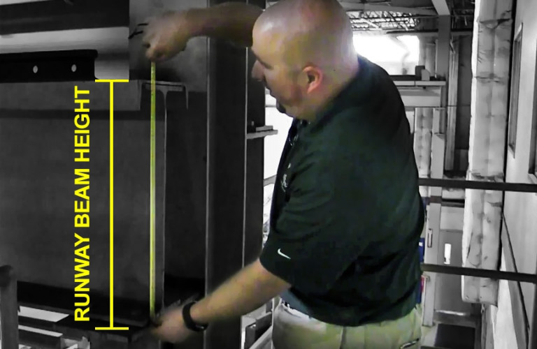 How to Measure for an Overhead Crane's Span and Runway Length