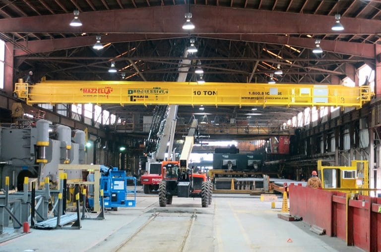 Installing an Overhead Crane in an Existing Building Structure