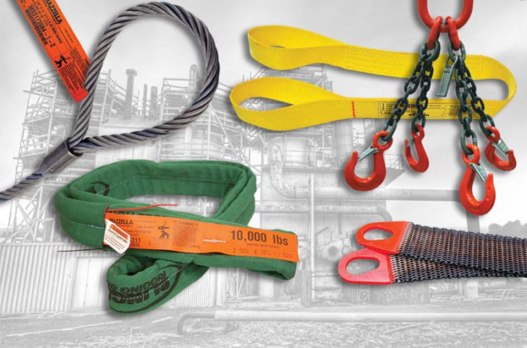 Choosing the Best Lifting Sling: Wire Rope vs. Chain. vs. Synthetics