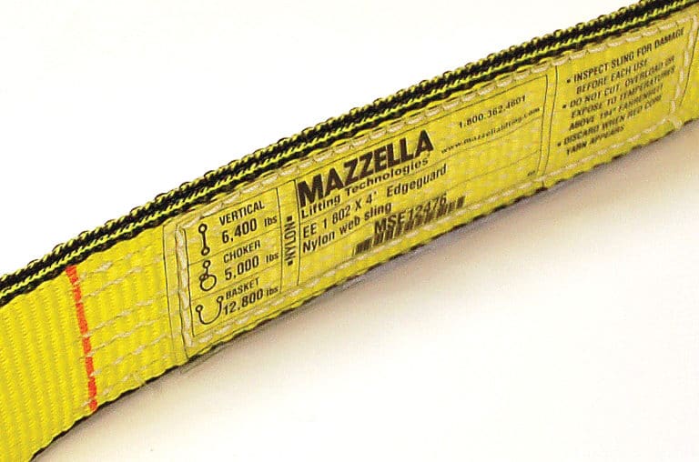 How to Inspect Synthetic Web Slings to ASME B30.9 Standards