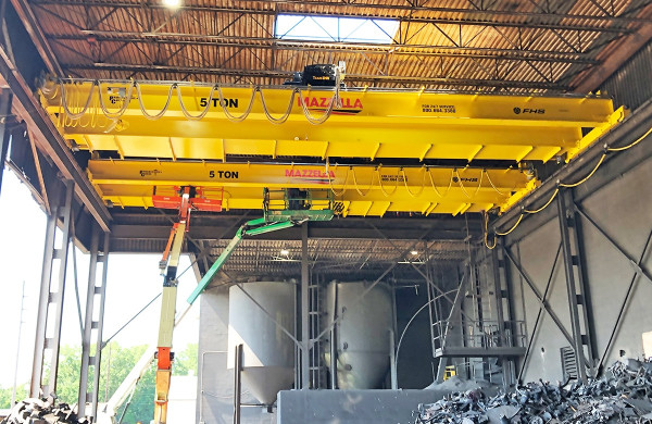 Overhead Cranes: From Top to Bottom » Mazzella Companies