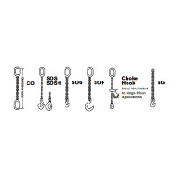 Single Leg Alloy Chain Slings » Mazzella Companies