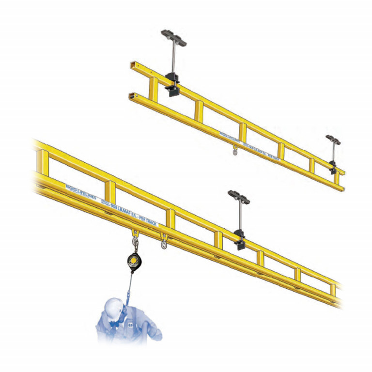 Rigid Lifelines Ceiling-Mounted MonorailMazzella Companies