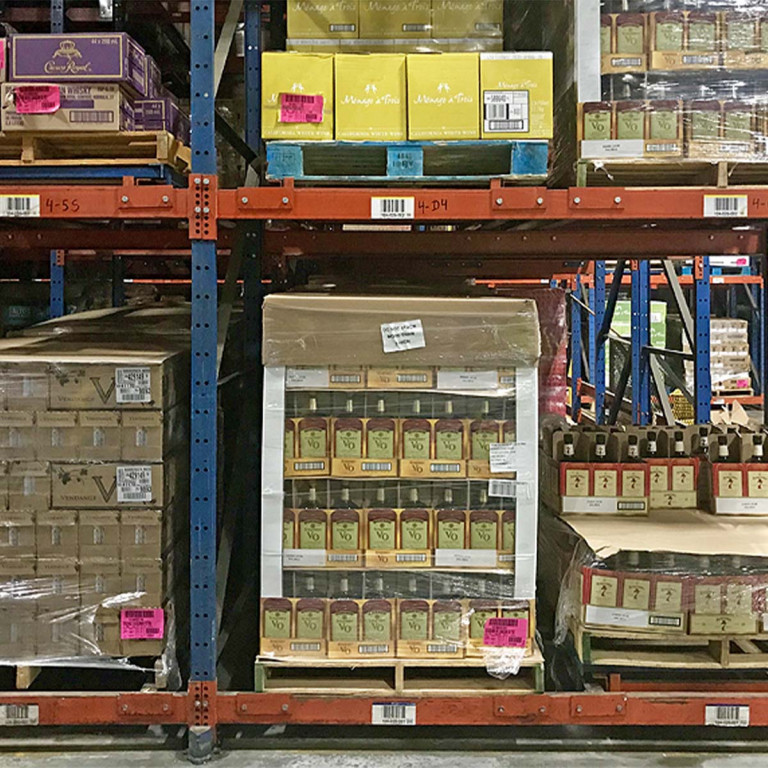 Push Back Pallet Racking Systems » Mazzella Companies
