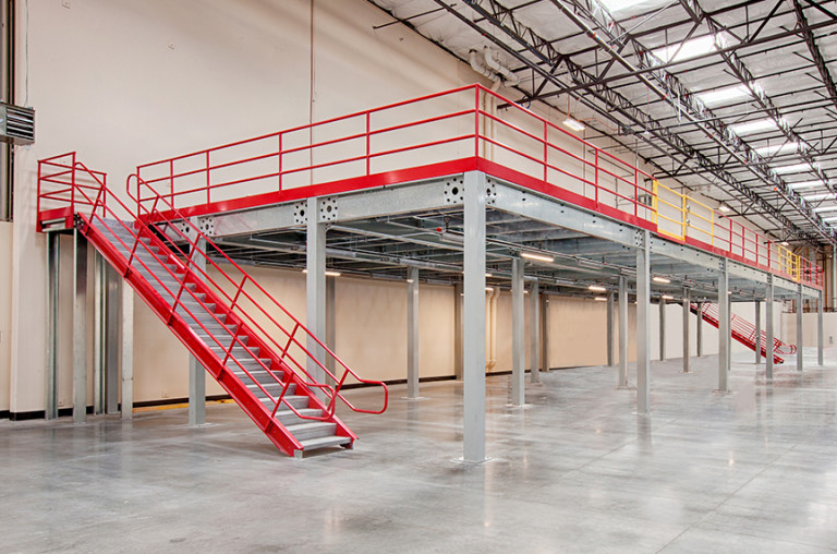 How Can a Mezzanine Help Increase Warehouse Storage, Productivity?