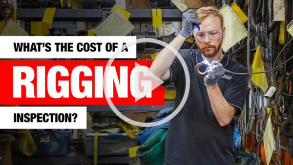 Thank You for Contacting Us Regarding Your Rigging Inspection!