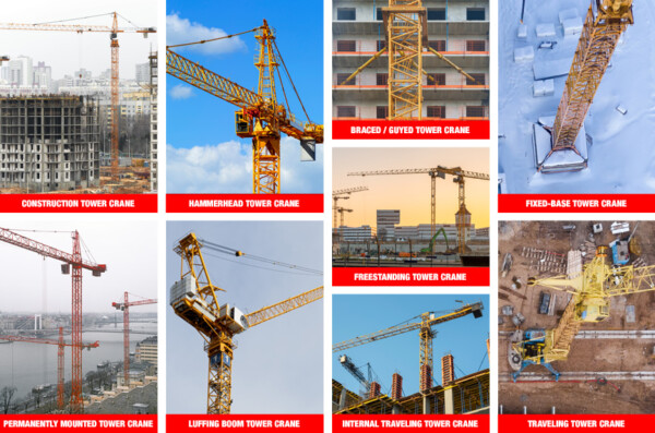 Tower Cranes: Common Terms, Structures, & Systems You Should Know