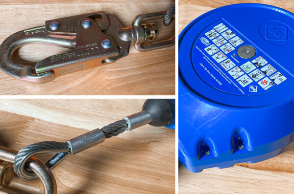 What Is the Inspection Criteria for Fall Protection Wire Rope SRLs?