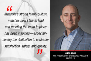 Andy Birch Hired as VP of Engineered Products for Mazzella's Lifting ...