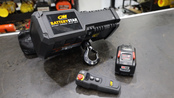 A Look at CM's New BatteryStar­­™ Electric Chain Hoist » Mazzella Companies