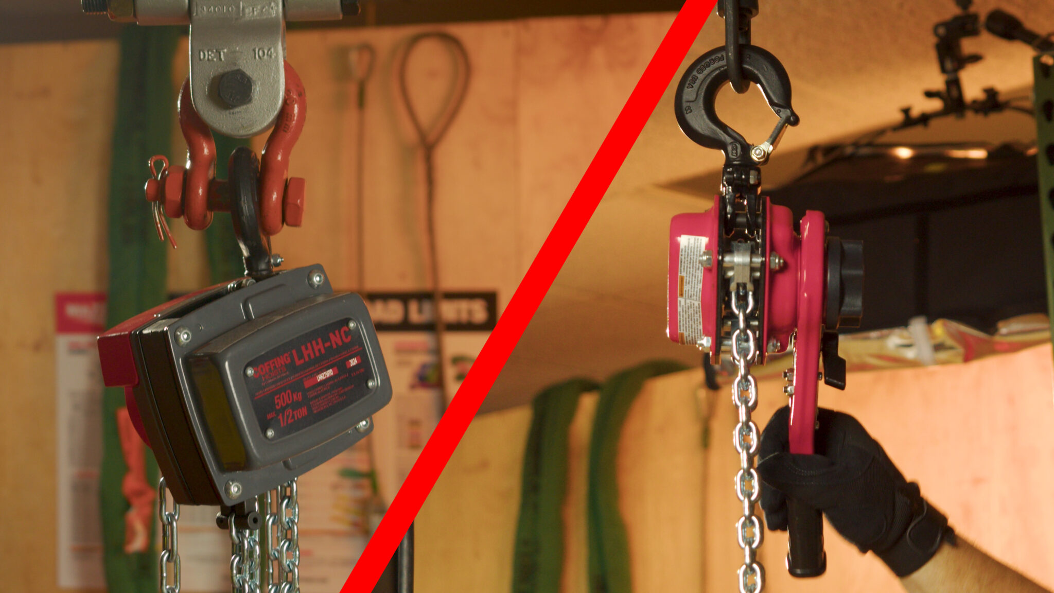 Comparing Hand Chain Hoists and Lever Hoists » Mazzella Companies